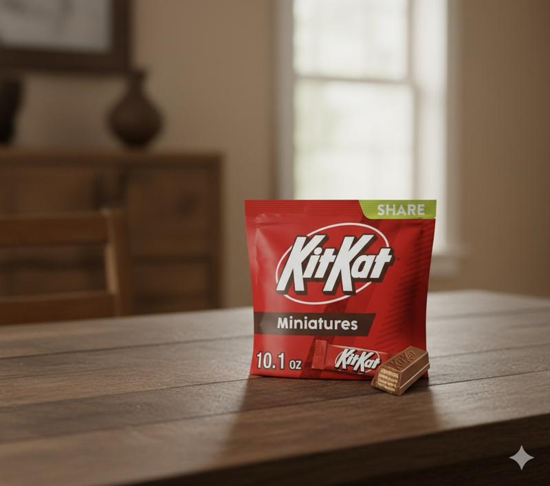 Kit Kat Milk Chocolate with Sugar Wafer Candy Bars, 7.6 oz, Bite Sized ...