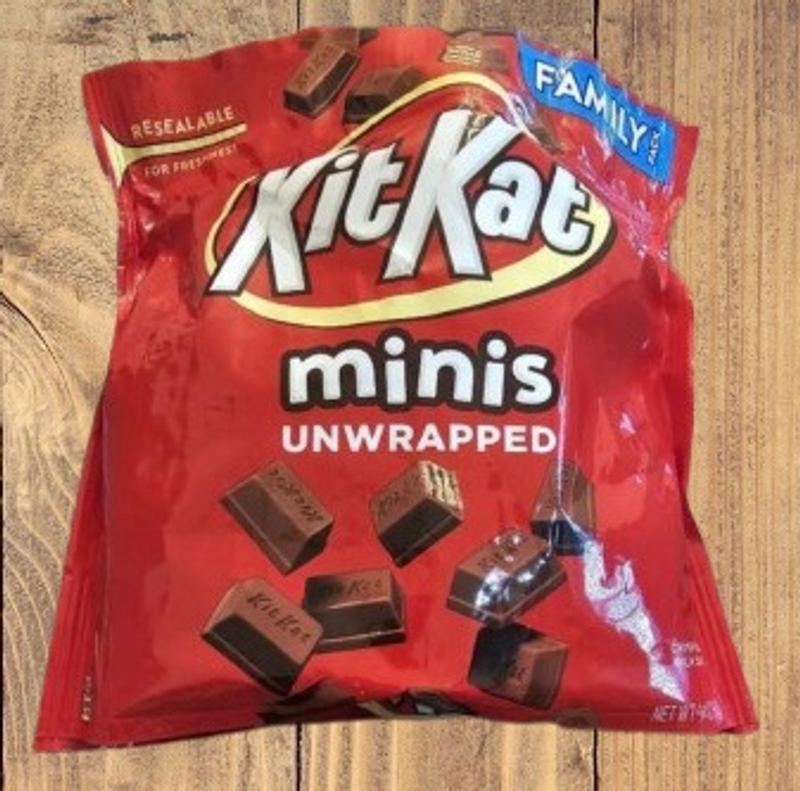 Kit Kat Milk Chocolate with Sugar Wafer Candy Bars, 7.6 oz, Bite Sized ...