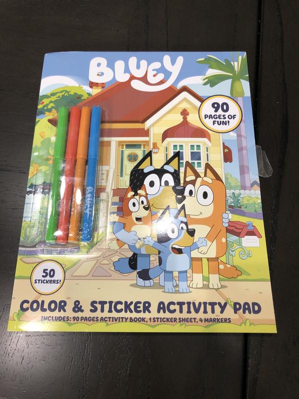 Bluey Coloring and Activity Book Set, 6 Pieces - Macy's
