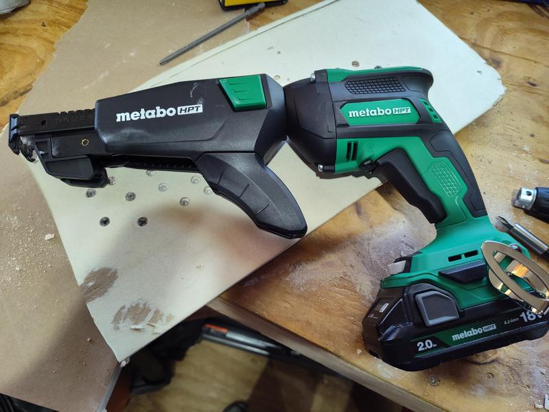 Metabo HPT 18-volt Lithium Ion (li-ion) Collated Fastener Brushless ...
