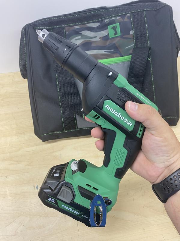 Metabo HPT 18-volt Lithium Ion (li-ion) Brushless Screw Gun W18DAQ4M at ...