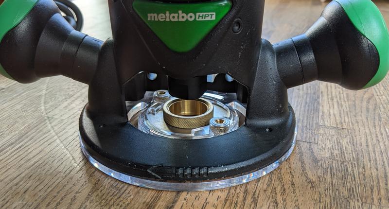 Metabo HPT 1/4-in 2.25-HP Variable Fixed Corded Router (Battery and ...