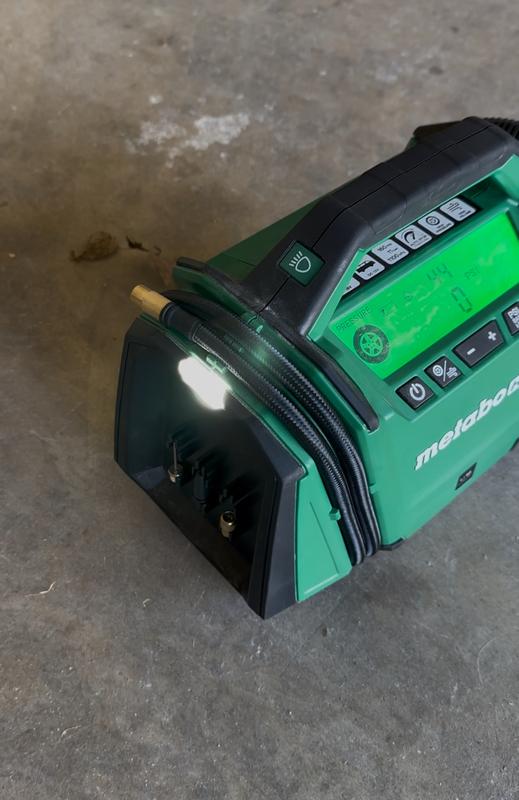 Metabo HPT MultiVolt 18-volt Li-ion Air Inflator (Power Source Battery ...