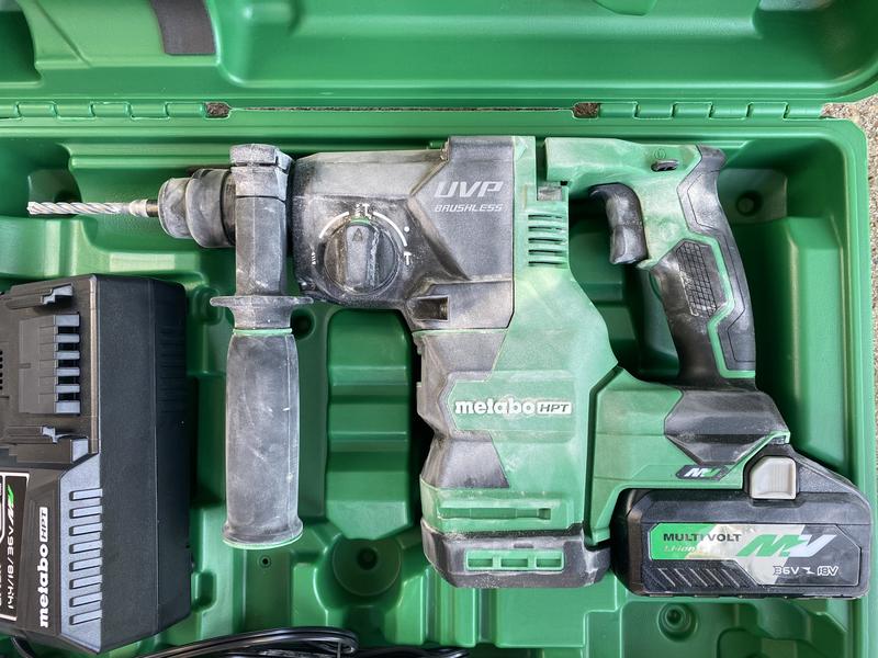 Metabo HPT 36-volt 1-1/8-in Sds-plus Variable Cordless Rotary Hammer ...