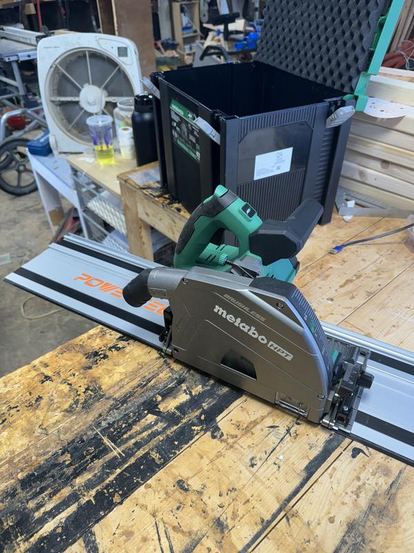 Metabo HPT 36-volt 6-1/2-in Brushless Cordless Plunge/Track Circular ...