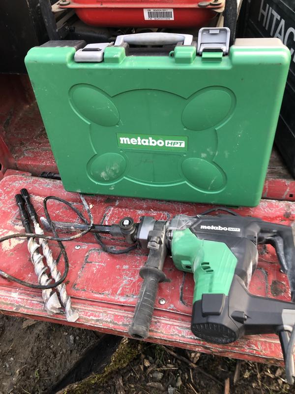 Metabo HPT 1-1/2-in Spline Variable Corded Rotary Hammer Drill DH38YE3M ...