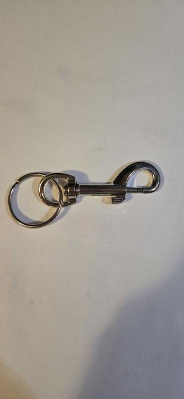 Minute Key Silver Snap-hook Key Ring 9976597 at Lowes.com