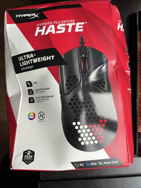 HP 4P5P9AA HyperX Pulsefire Haste Gaming Mouse - Cable - USB - 11 ...