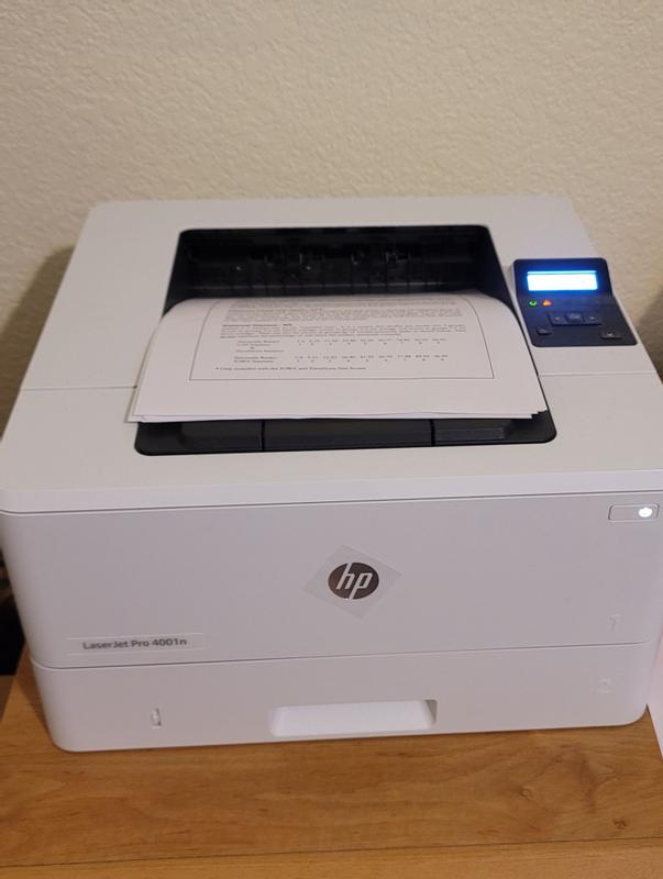 HP Laser Jet Pro 4001n Black & White Printer - White - Macy's