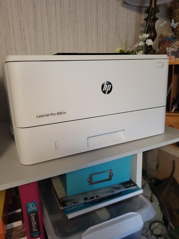 HP Laser Jet Pro 4001n Black & White Printer - White - Macy's