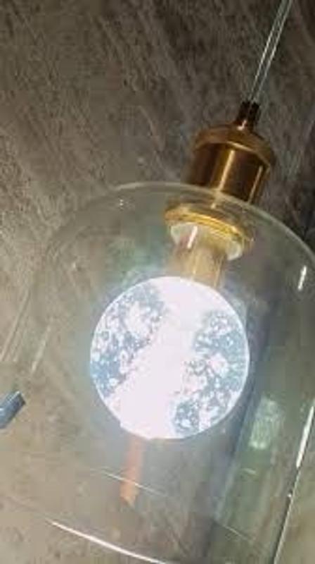 Hunter Lochemeade 1 -Light Alturas Gold Modern/contemporary Seeded ...