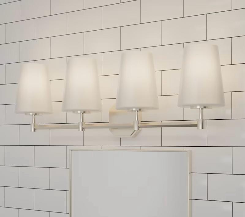 Hunter Nolita 30-in 4 -Light Matte Black Modern/contemporary Vanity ...