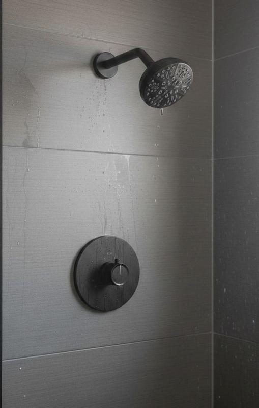EVERSTEIN Dual-Function Shower Faucet System Showerhead and Hand Shower ...