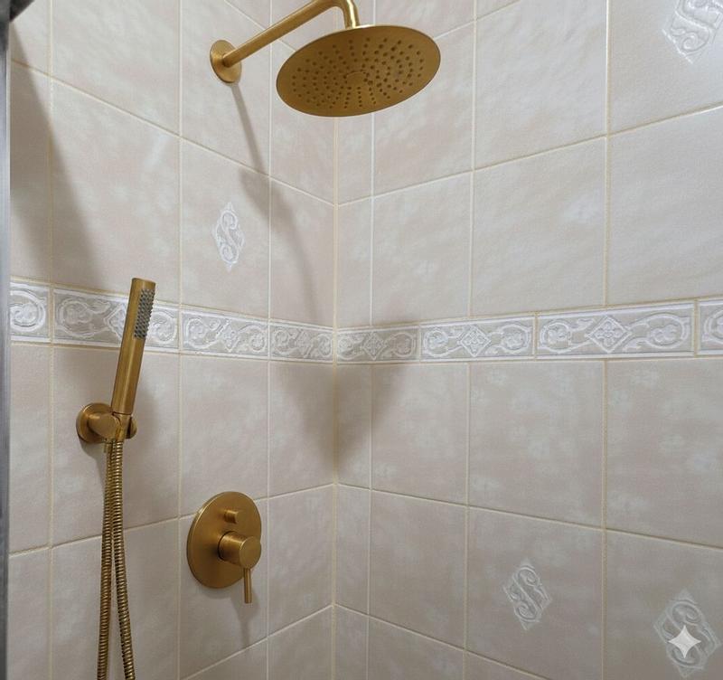 GRANDJOY SerenityFlow Collection Thermostatic Shower System with 12 ...