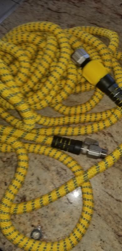 HydroTech 3/4 in. x 75 ft. Pro Expandable Max-Flow Burstproof Garden ...
