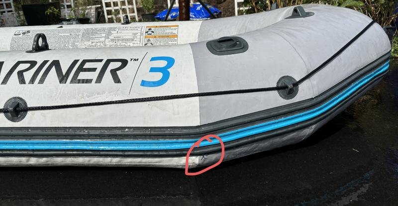 Intex Rigid inflatable 129-ft PVC 880-lb Dinghy in the Dinghies ...