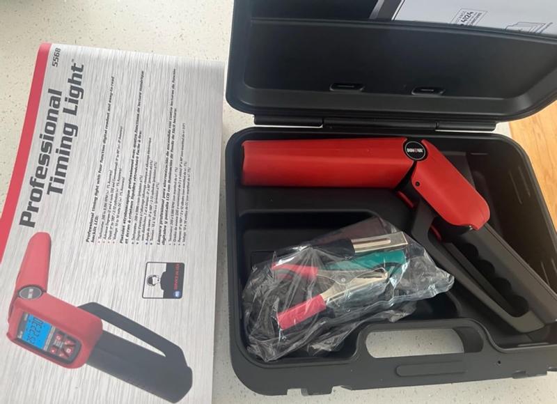 Innova Professional Timing Light with 4-Function Digital Backlit LCD ...