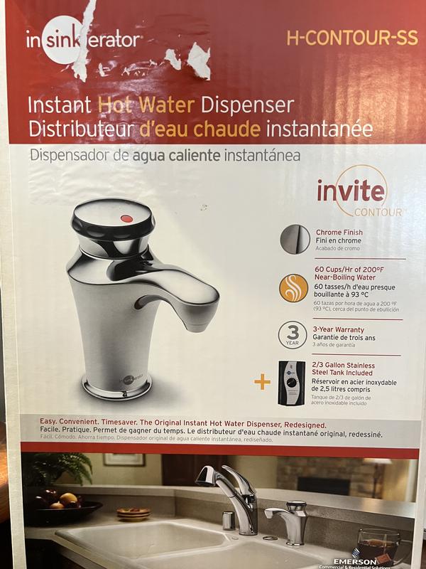 InSinkErator HWT00 Instant Hot Water Tank in the Under Sink Filtration ...