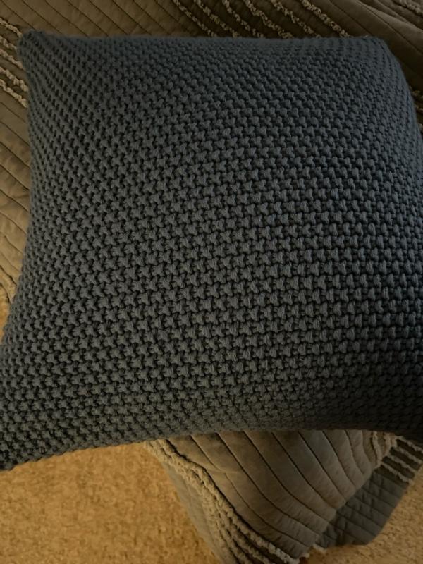 ienjoy Home Stitch Knit Decorative Pillow, 20" x 20" - Macy's
