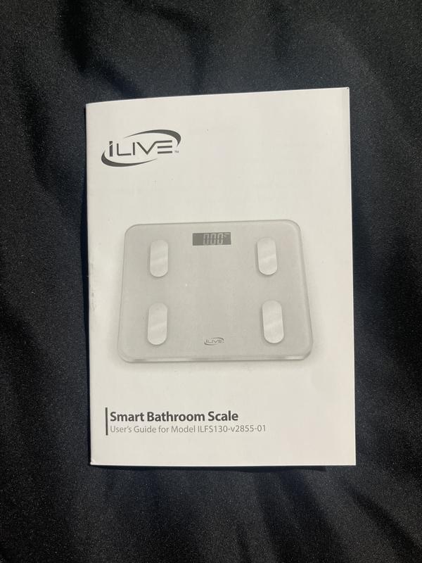 iLive Smart Digital Body Weight Scale, ILFS130W - Macy's
