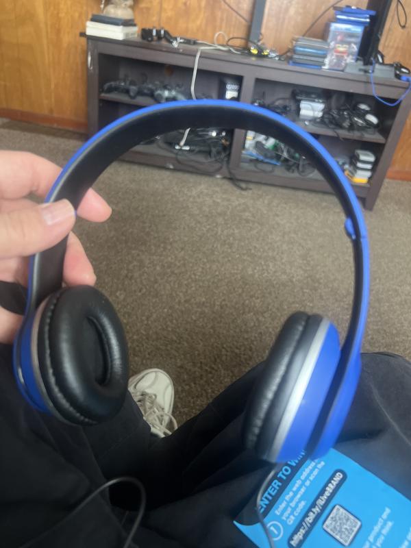 iLive Stereo Designer Headphones Over The Ear Wired Headphones IAH57B ...