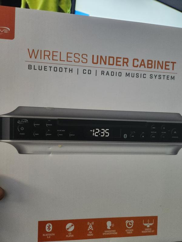 Under Cabinet Cd Player Bluetooth ILive CD Radio Bluetooth Under The