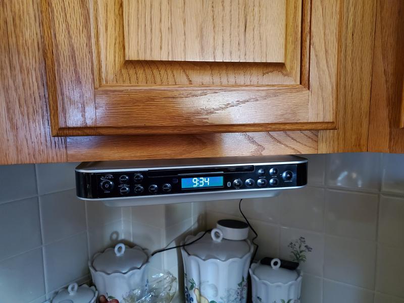 Under Cabinet Radio Alarm Clocks For Bedrooms ILive Bluetooth