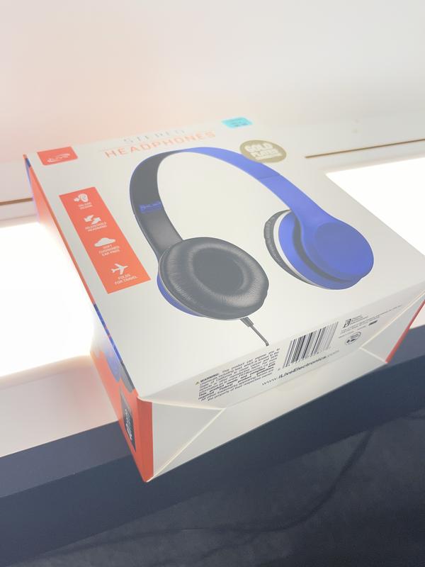 iLive Stereo Designer Headphones Over The Ear Wired Headphones IAH57B ...