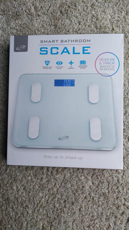 iLive Smart Digital Body Weight Scale, ILFS130W - Macy's