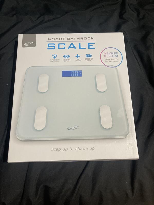 iLive Smart Digital Body Weight Scale, ILFS130W - Macy's
