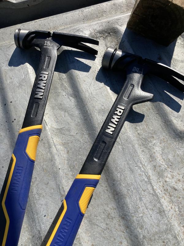 IRWIN 24-oz Milled Face Steel Head Steel Demolition Specialty Hammer ...