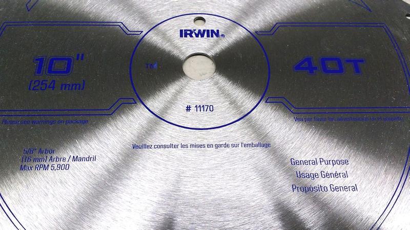IRWIN 7-1/4-in Fine Finish Individual in the Circular Saw Blades ...