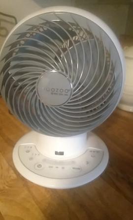 IRIS USA WOOZOO Fan with Remote, Oscillating Fan, Desk Fan, Table Air ...