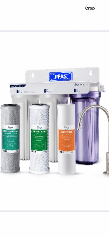 iSpring US31-PF 3-Stage Under Sink Water Filtration System, SGS-Tested ...
