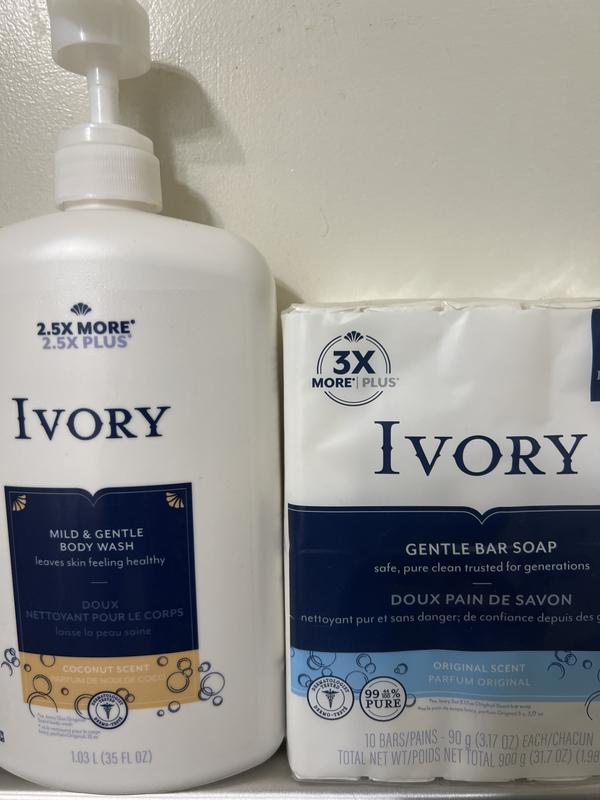 Gentle Bar Soap, Original Scent - Ivory