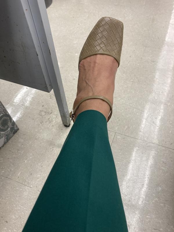 Journee Collection Women's Moriah Woven Square Toe Dress Pumps - Macy's