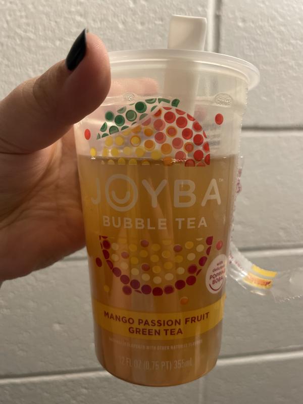 Joyba Mango Passion Fruit Green Bubble Tea 4pk/12 Fl Oz, 42% OFF