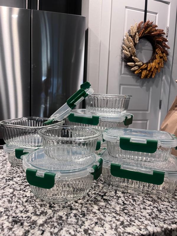 JoyJolt 24-piece Fluted Food Storage Container Set with Lids - Macy's