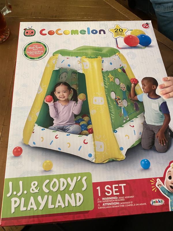Cocomelon Cody's Inflatable Playland Ball Pit With 20 Soft, 60% OFF