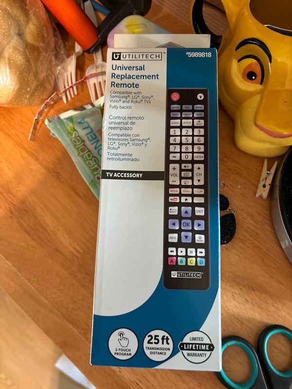 Utilitech 2-Device Universal Remote Control 83691 at Lowes.com