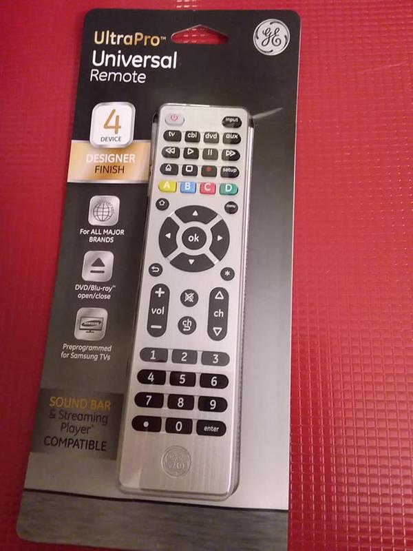 GE 4-Device Universal Remote Control 33709 at Lowes.com