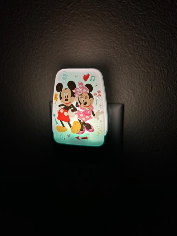 Disney Mickey Mouse Clubhouse Multicolor LED Auto On/Off Night Light in ...