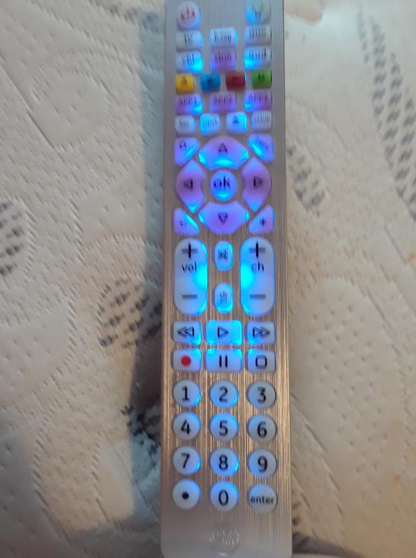 GE GE 6-Device Universal Remote Control, Streaming, Brushed Silver at ...