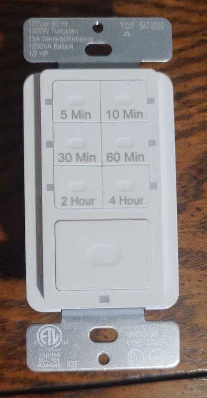 Utilitech 15-Amps 120-volt In-wall Lighting Timer 79754 at Lowes.com