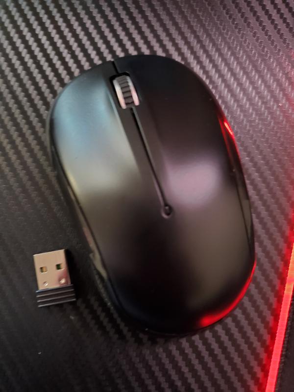 Jasco Black Mini Wireless Mouse at Lowes.com