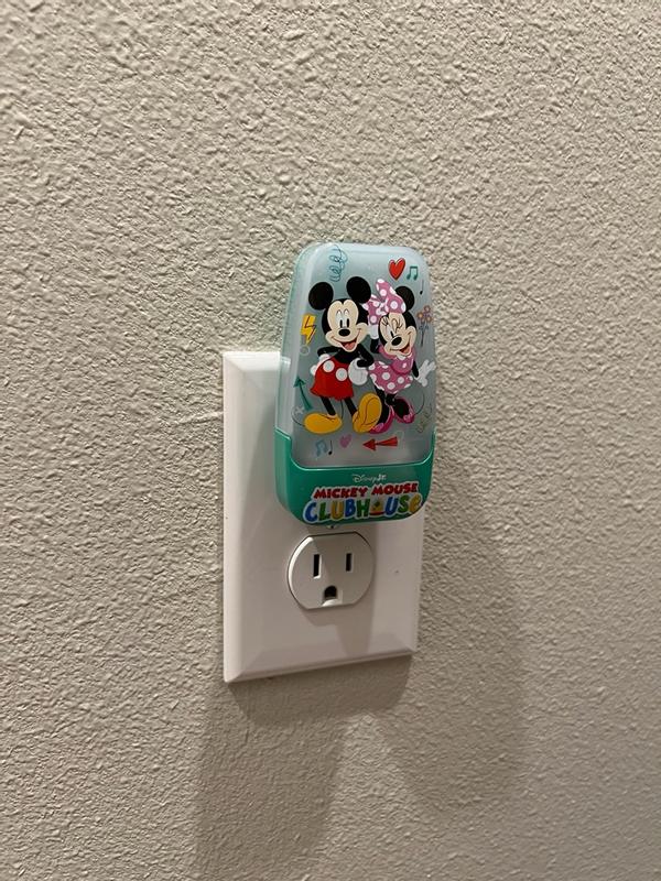 Disney Mickey Mouse Clubhouse Multicolor LED Auto On/Off Night Light in ...