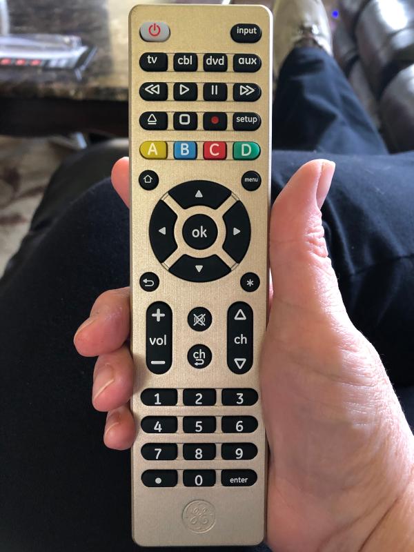 GE 4-Device Universal Remote Control 33709 at Lowes.com