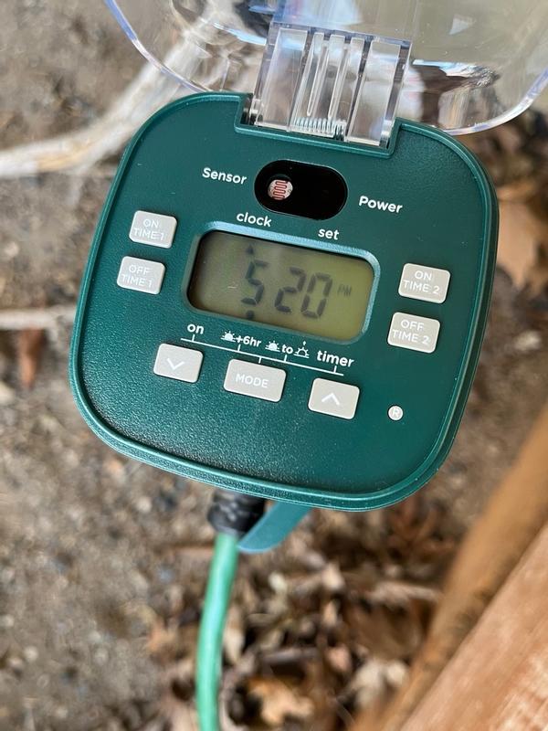 Utilitech 15 -Amps 120-volt Outdoor 6 -Outlet Programmable Countdown ...