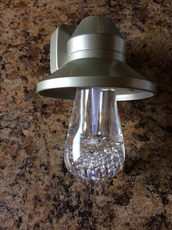 GE Vintage Silver LED Auto On/Off Night Light at Lowes.com