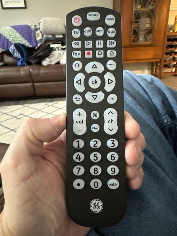 Ge 4 Device Universal Remote Control 40081 At Lowes